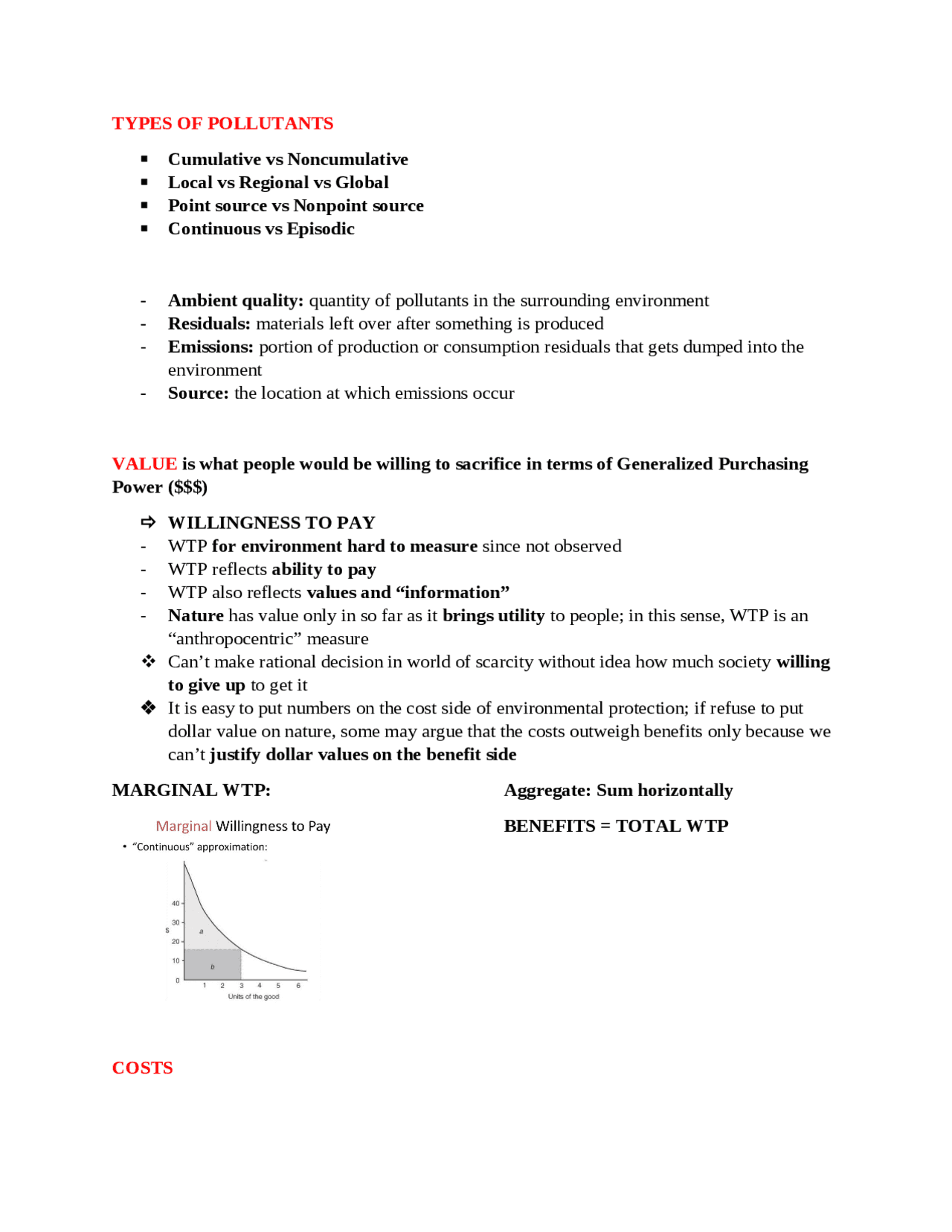 Summary Of Introduction Of Environmental Economics Summaries