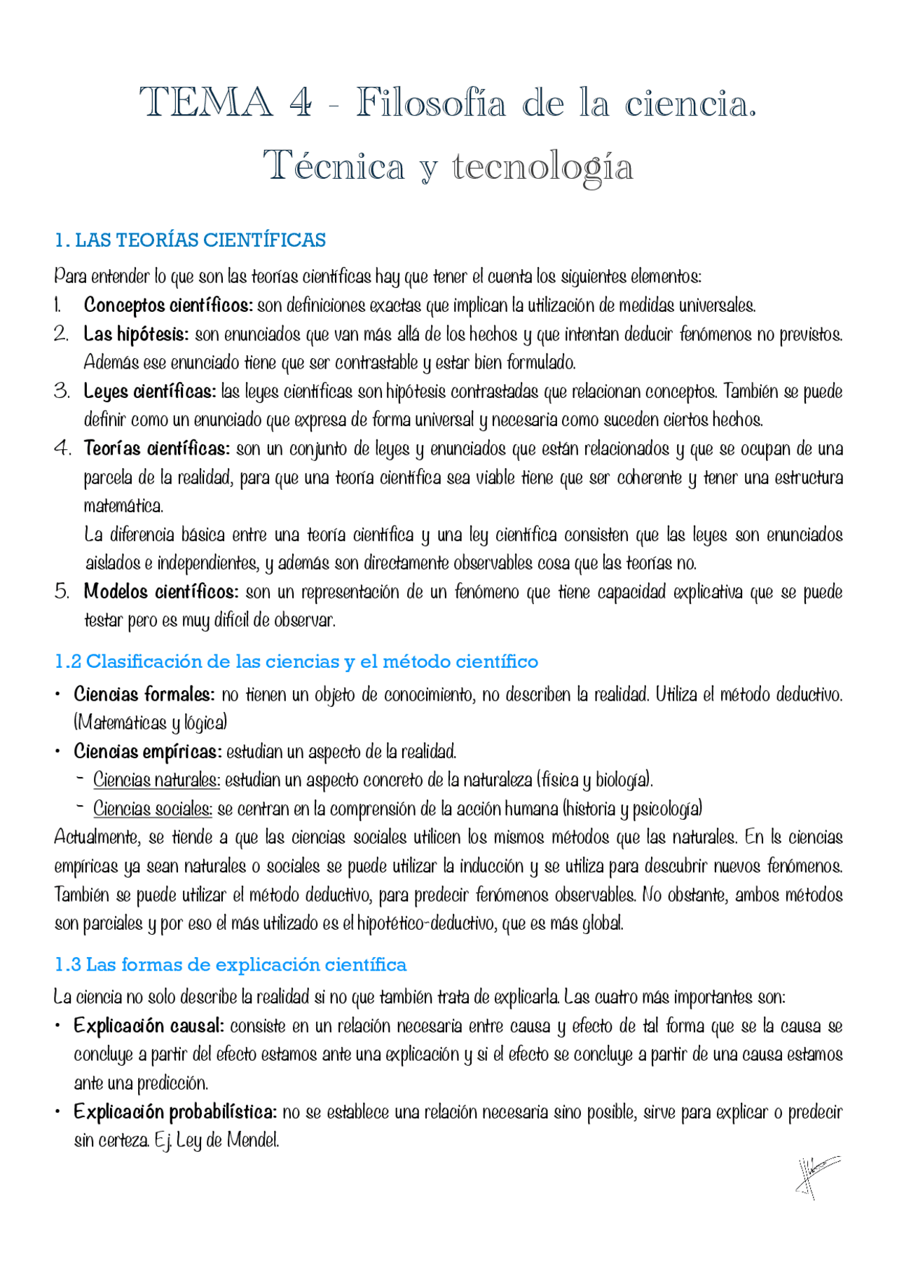 Filosofía de la Ciencia: Teorías, Clasificación, Problemas y ...