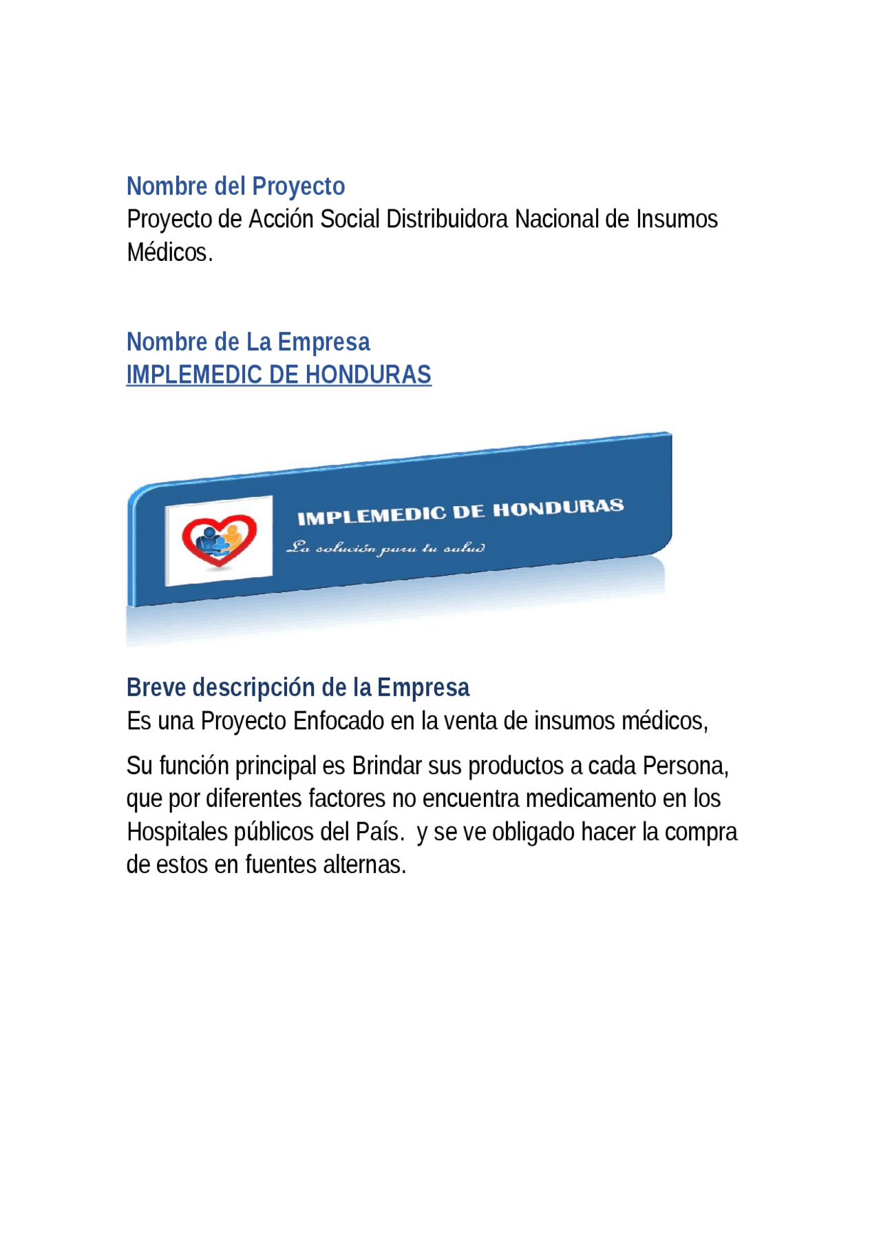 Proyecto De Implemedic Para Realizar Proyecto Teses Tcc De