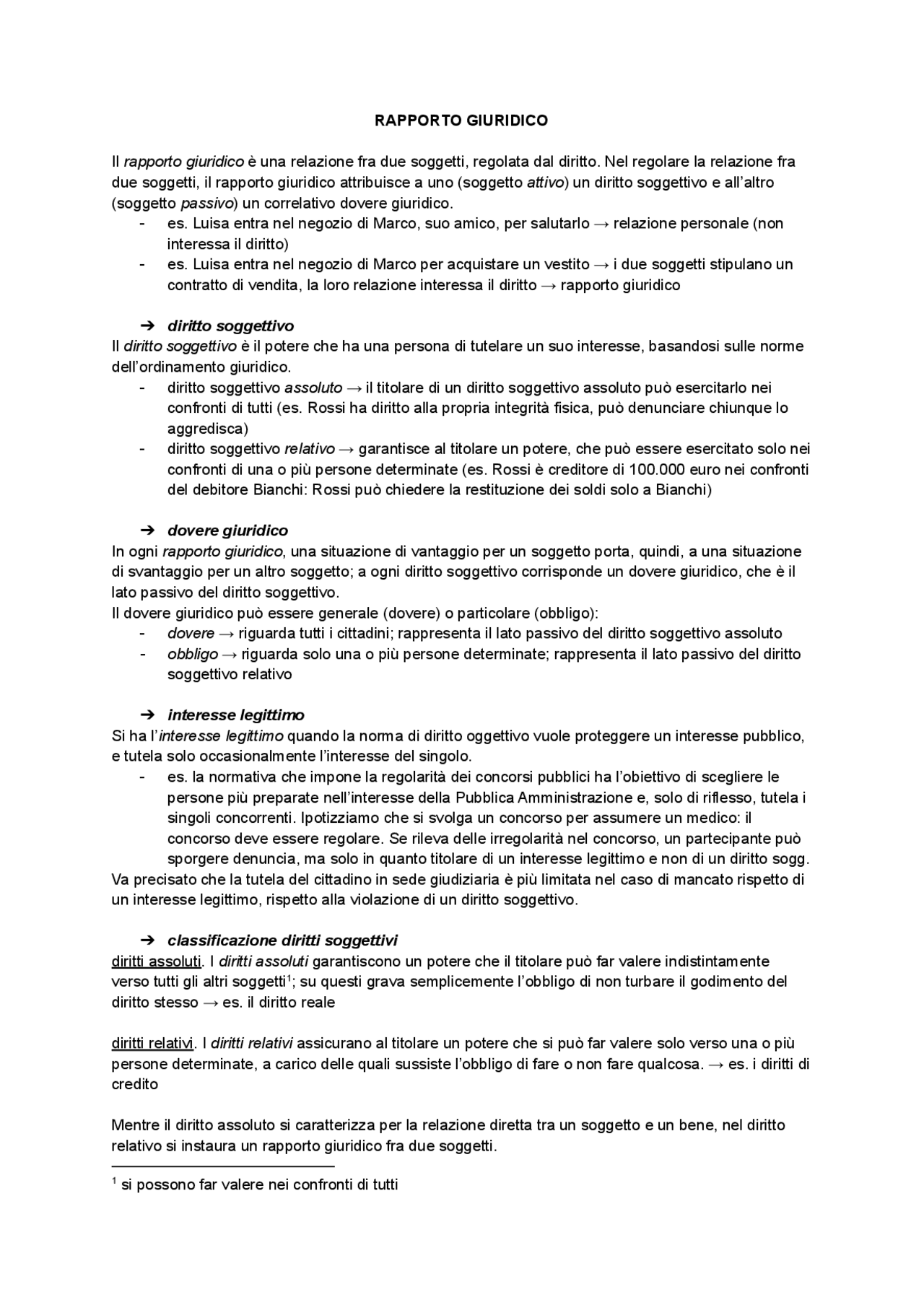 I Diritti Reali La Proprietà Appunti Di Diritto Docsity