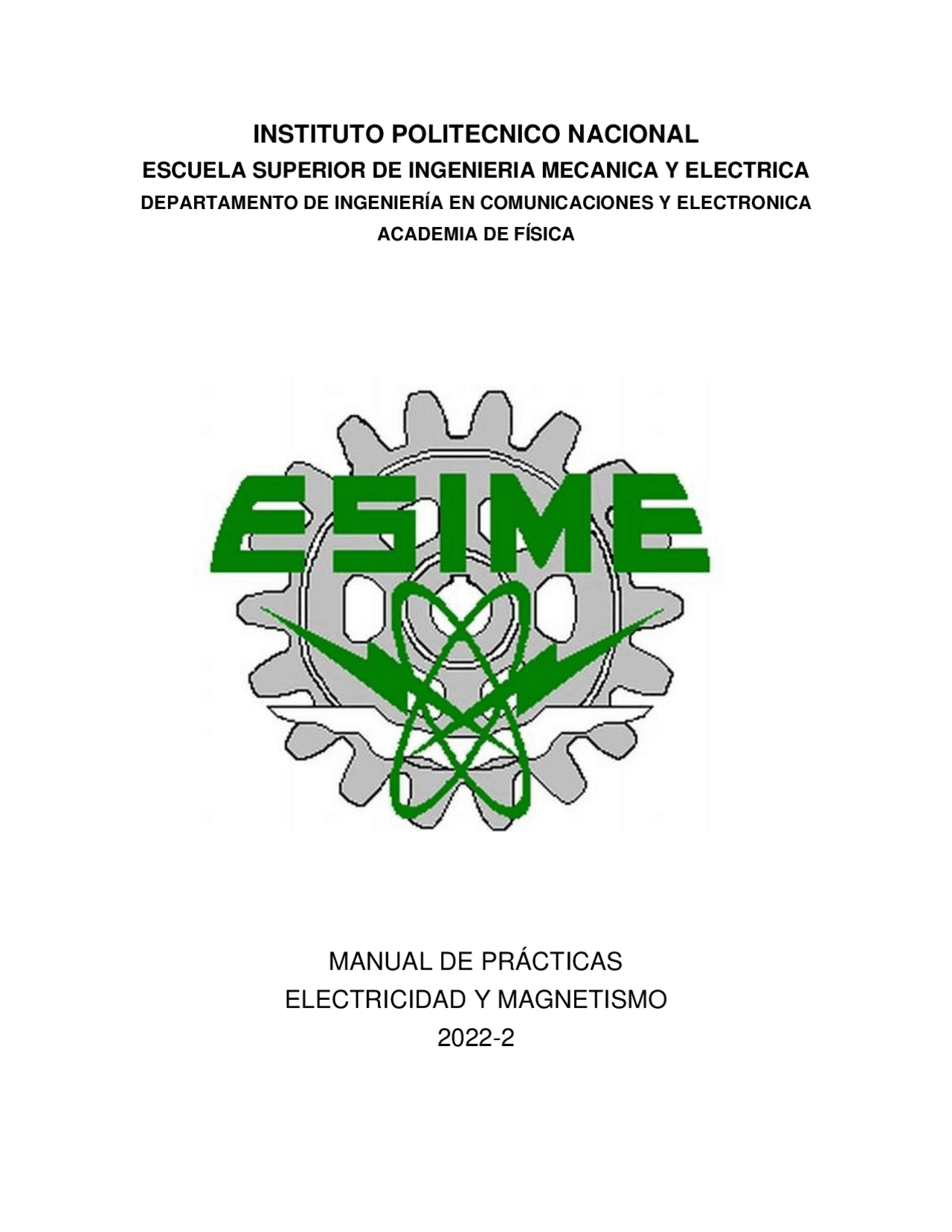 Manual para resolver practicas | Guías, Proyectos, Investigaciones de Electromagnetismo | Docsity