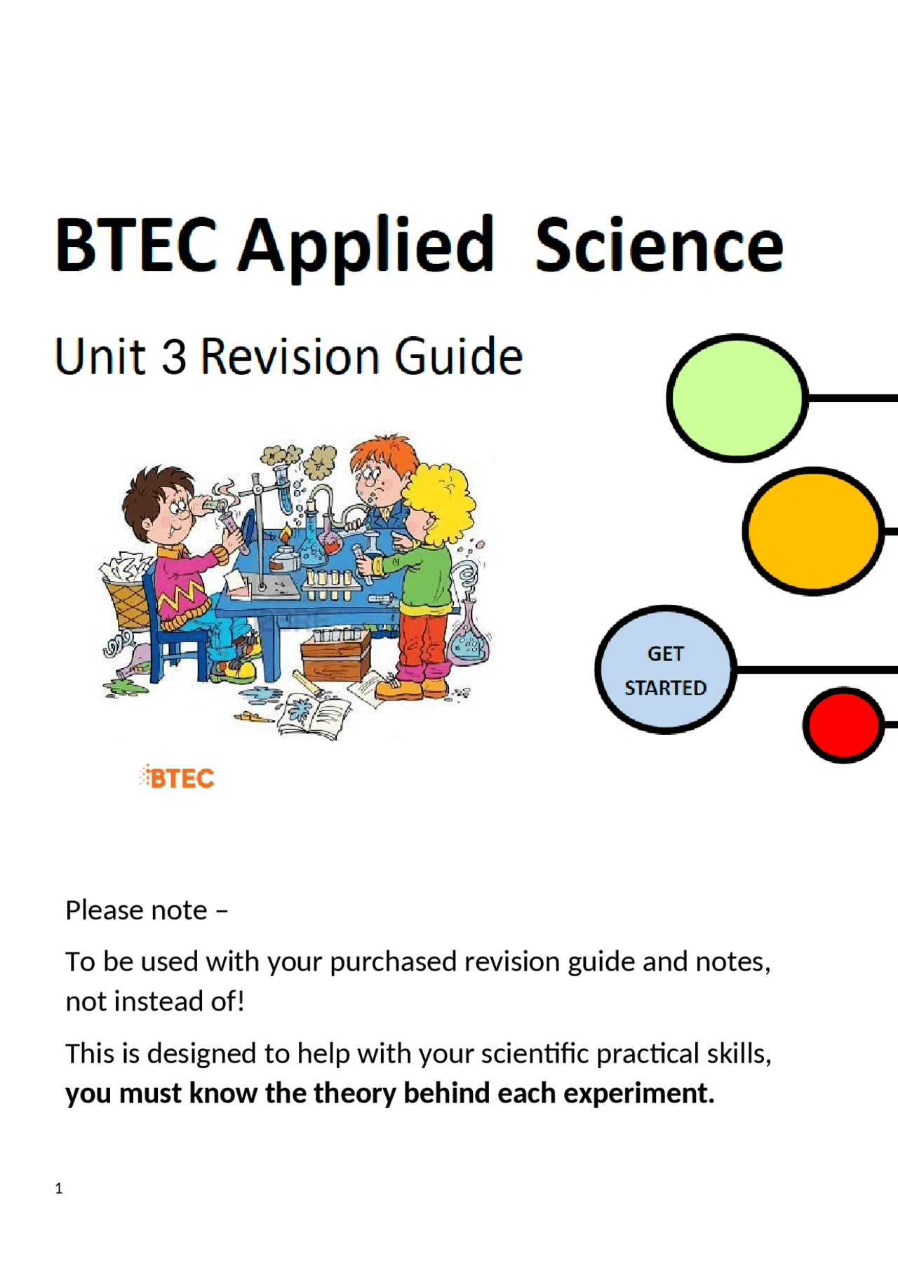 Biology revision about the body | Cheat Sheet Biology | Docsity