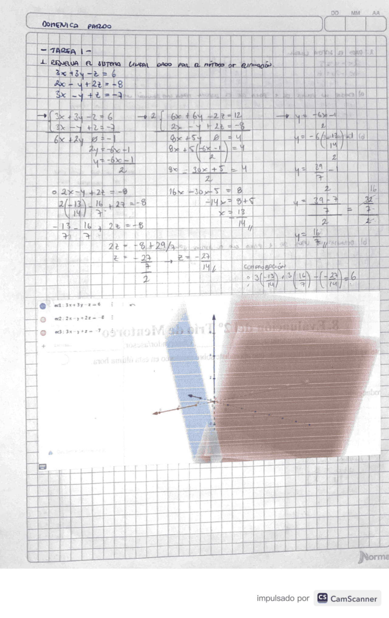 Matrices Y Sistemas Lineales Ejercicios De Álgebra Lineal Docsity
