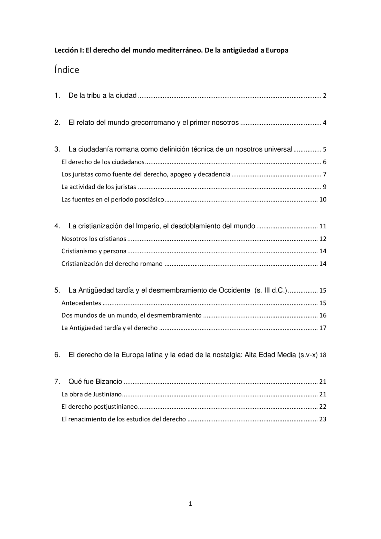 Fundamentos Históricos Del Derecho Resúmenes De Fundamentos Del