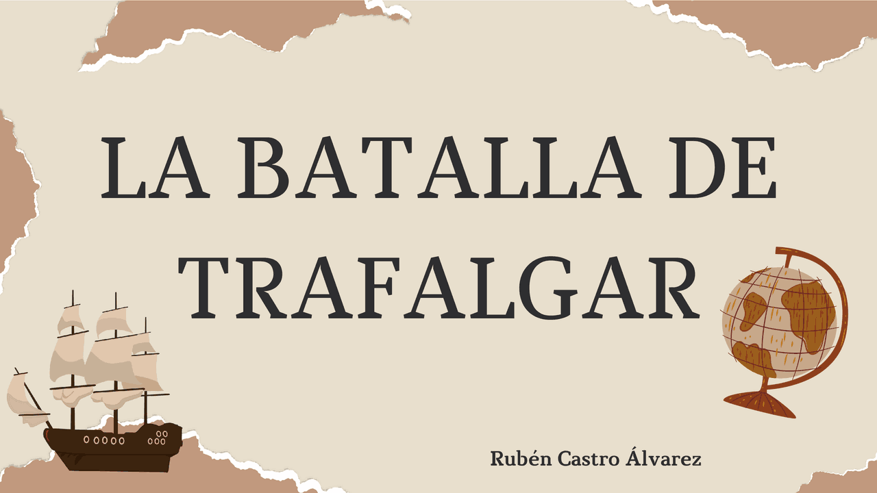 presentacion de la batalla de trafalgar | Diapositivas de Historia ...