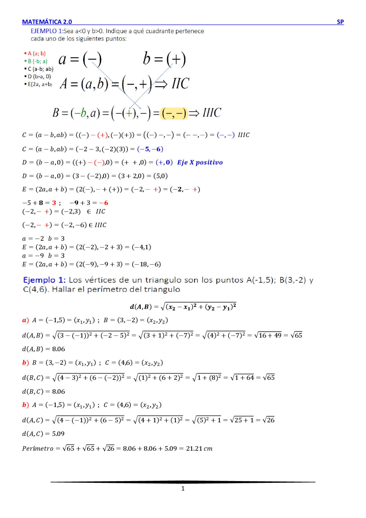 EJERCICIOS RESUELTOS | Ejercicios de Matemáticas | Docsity