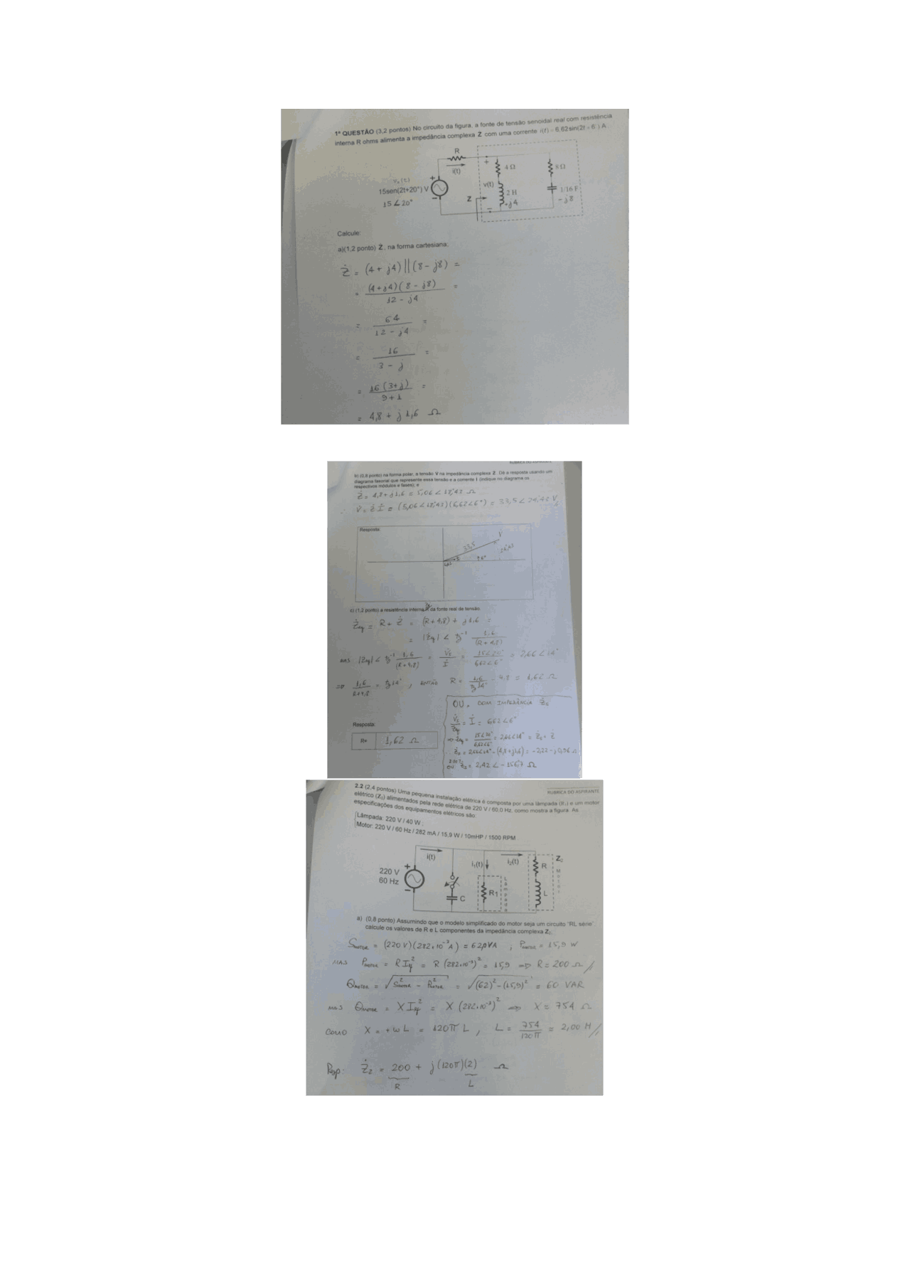 Lista De Exercícios Circuitos Elétricos Exercícios Circuitos
