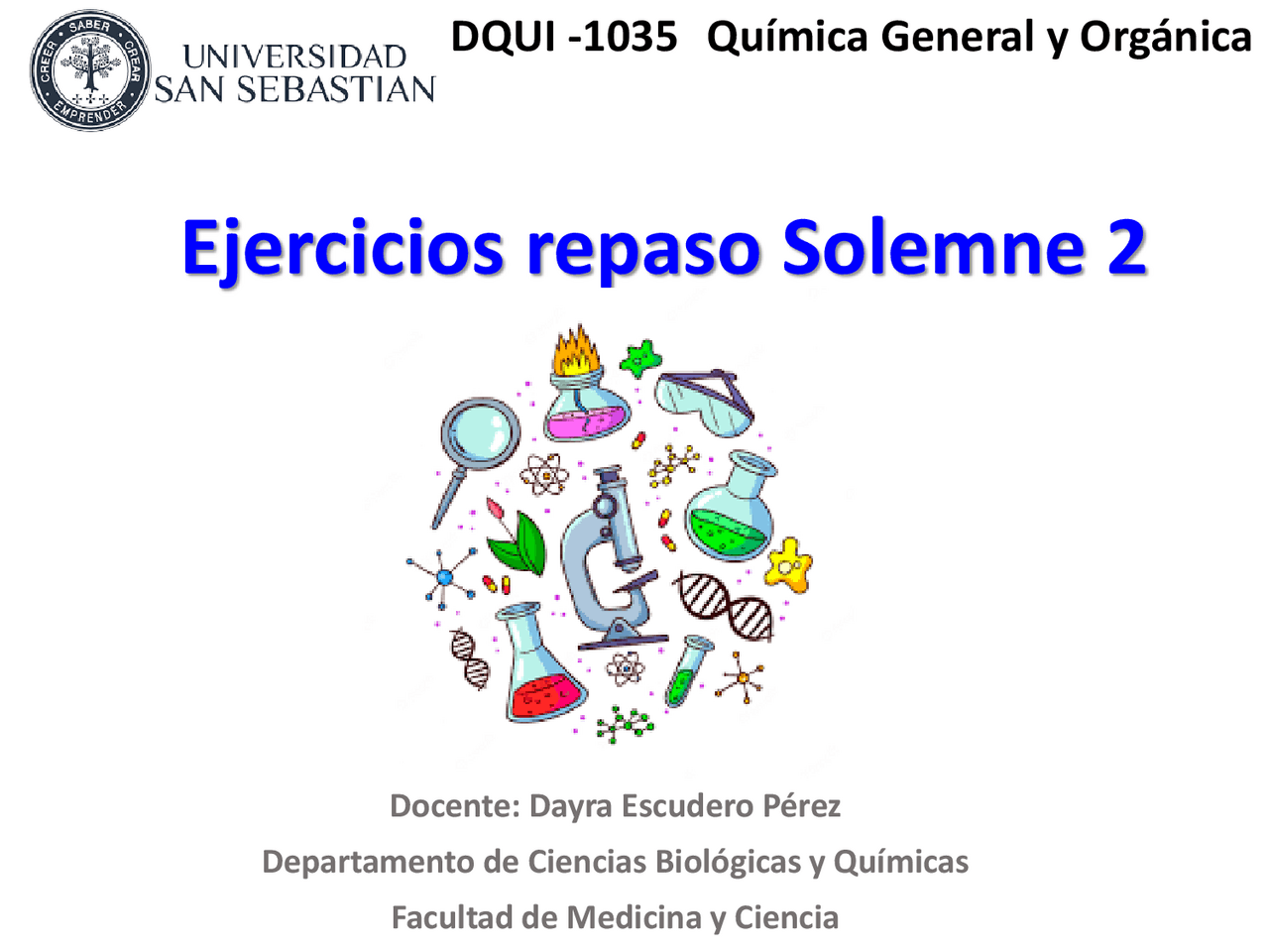 Ejercicios Repaso Solemne Apuntes De Química Docsity