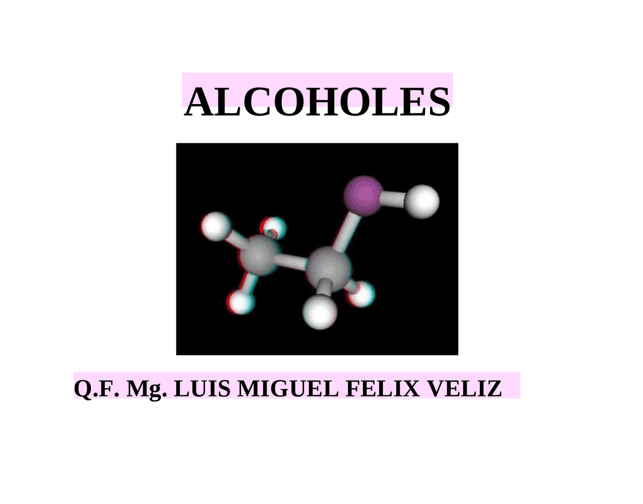 Alcoholes quimica organica | Esquemas y mapas conceptuales de Química Orgánica | Docsity