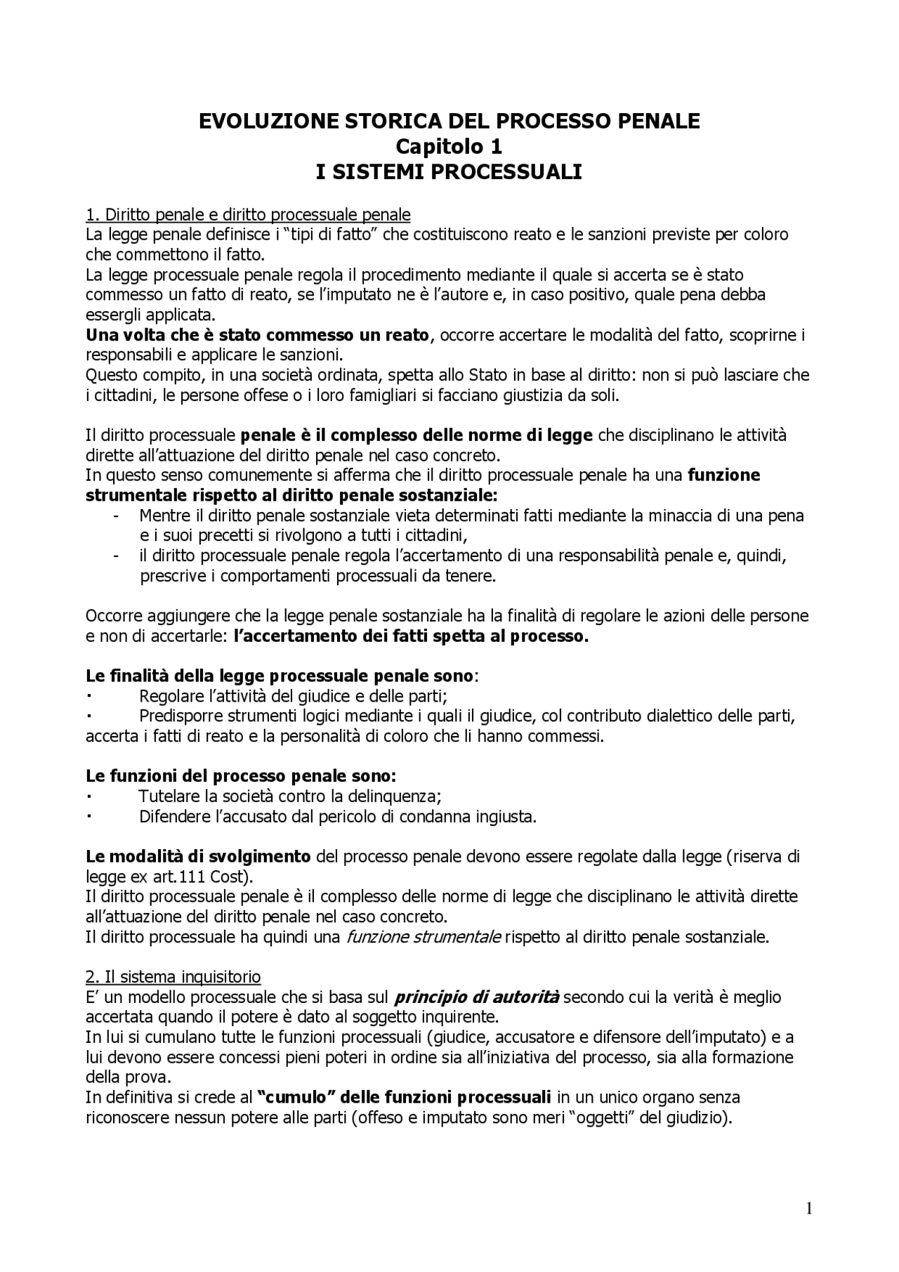 Riassunto Testo Manuale Di Diritto Processuale Penale Tonini