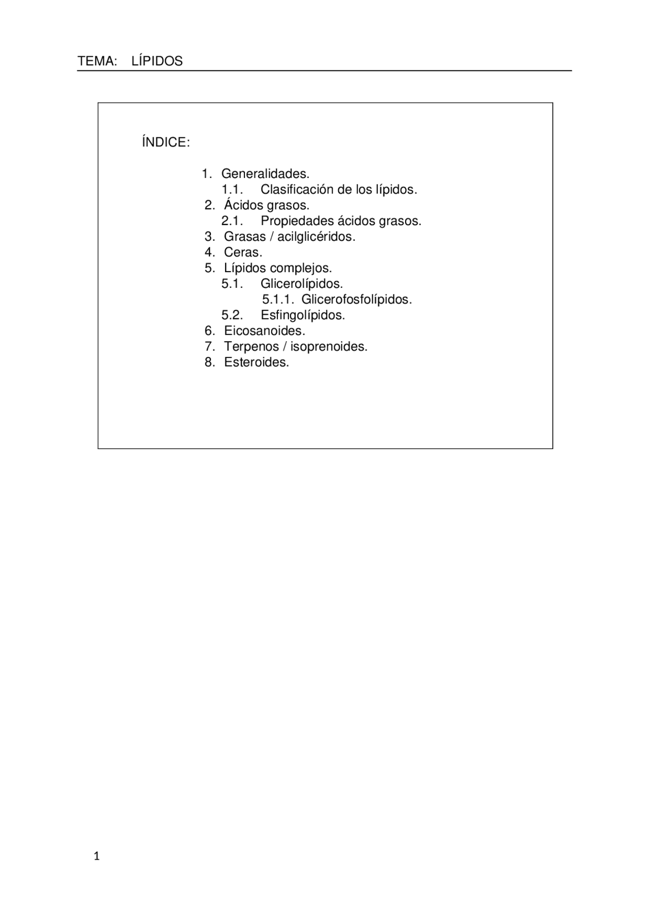 Lípidos 2 Bach Bloque Bioquímica Apuntes De Biología Docsity