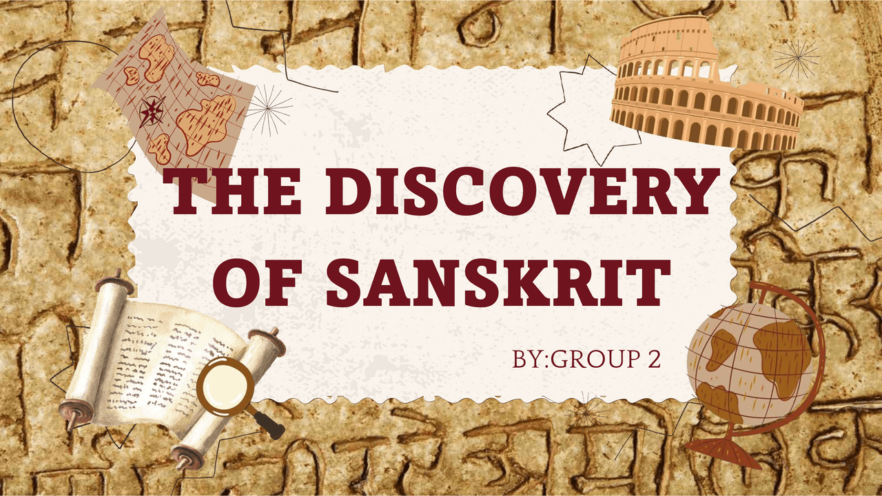 Discovery Of The Sanskrit Language Slides English Docsity
