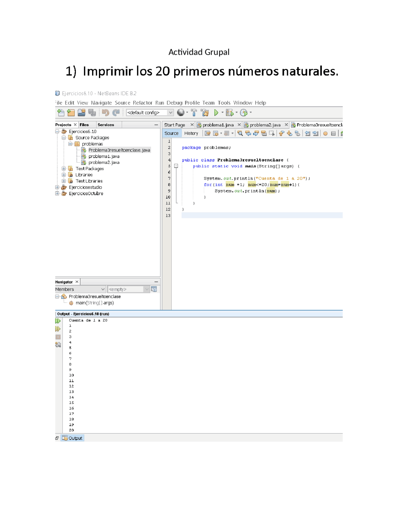 Problemas de taller de programación | Ejercicios de Programación Java ...