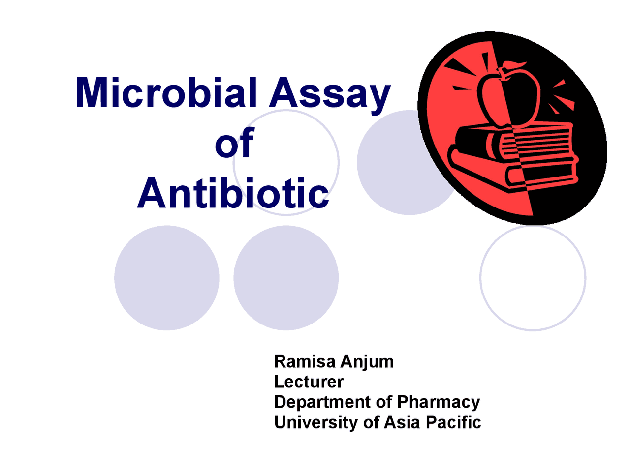 "Microbial Assay" in microbio | Lecture notes Pharmaceutical ...
