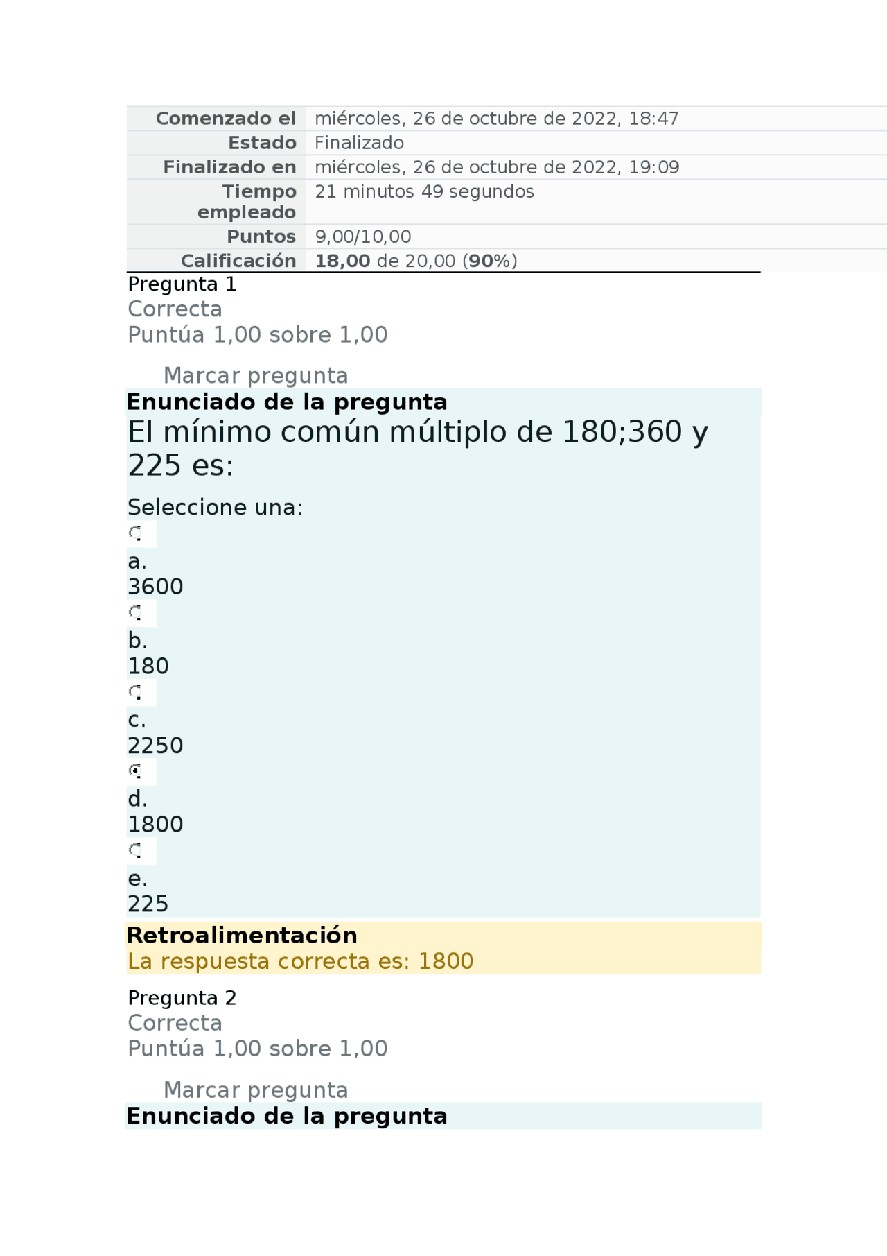 Autoevaluacion N 1de Matematica 10 Ejercicios De Matemáticas Docsity