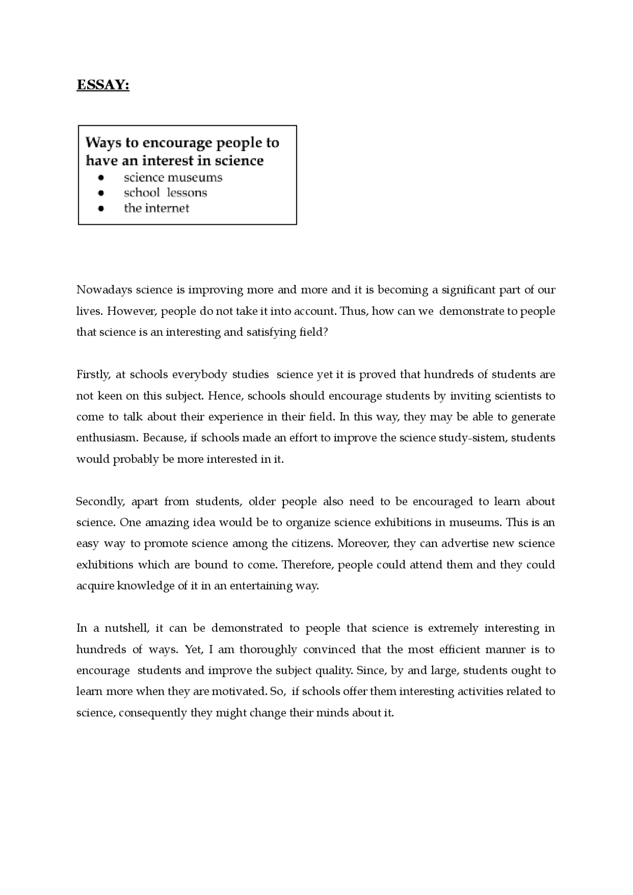 Essay and email example for B2-C1 exam for Cambridge | Ejercicios de ...