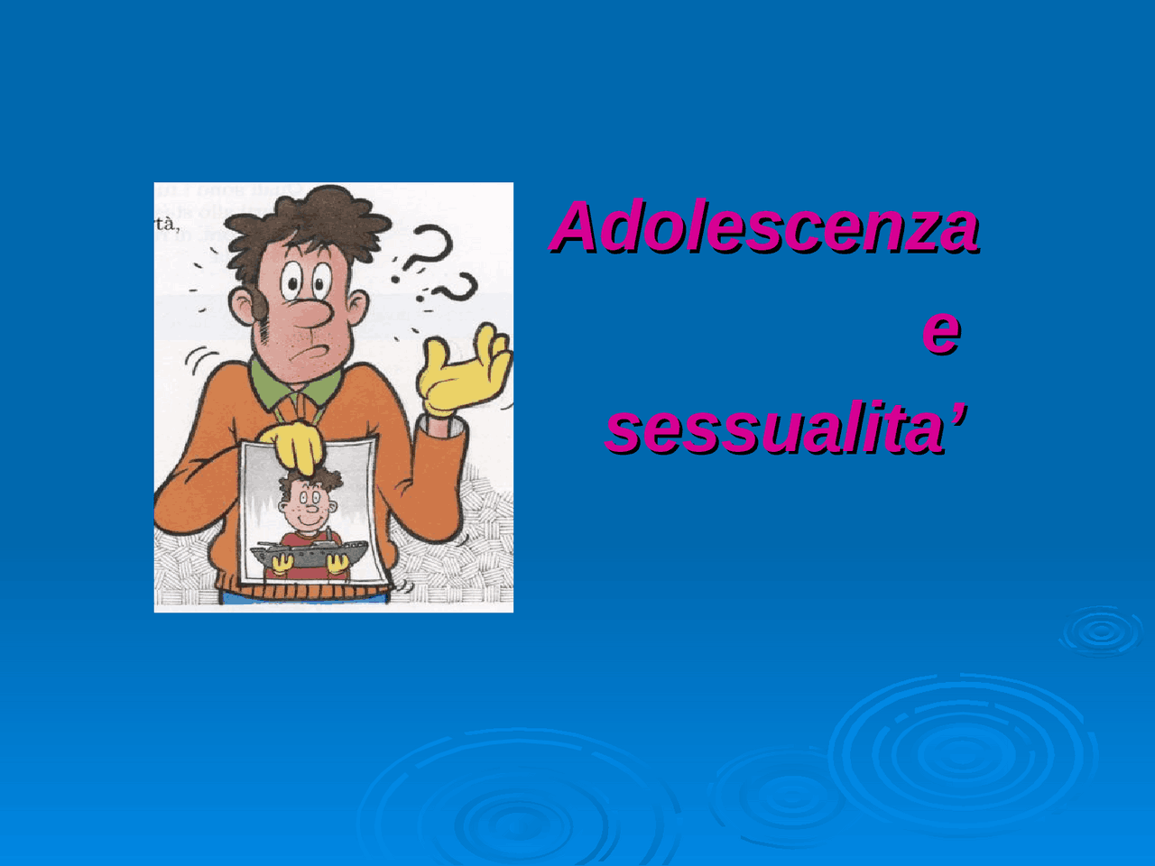 Adolescenza E Sessualità Power Point Schemi E Mappe Concettuali Di