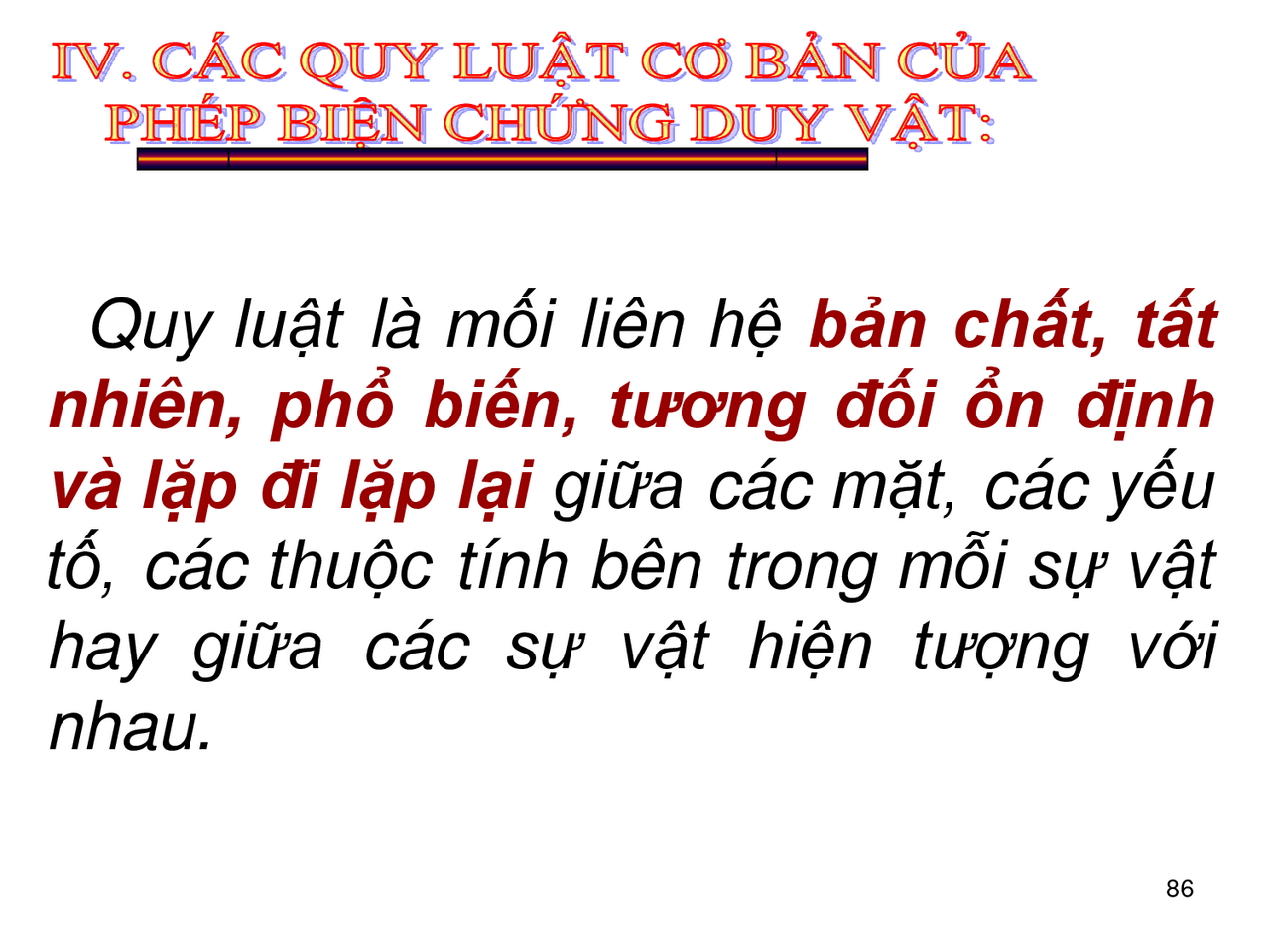 Triet học Mác Lênin ......... | Slide Filologia | Docsity