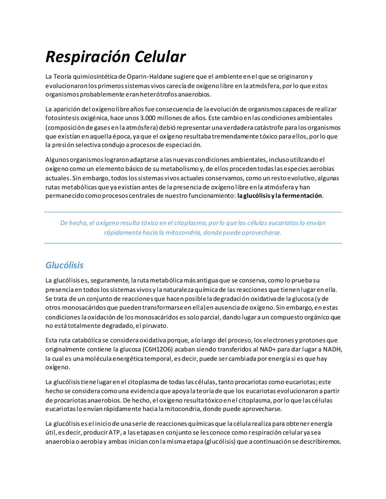 GlucÓlisis Y Ciclo De Krebs Diapositivas De Biología Docsity