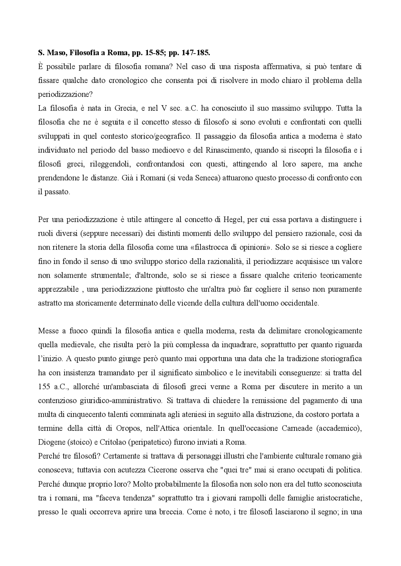 Riassunto Testi Per Esame Schemi E Mappe Concettuali Di Storia Della