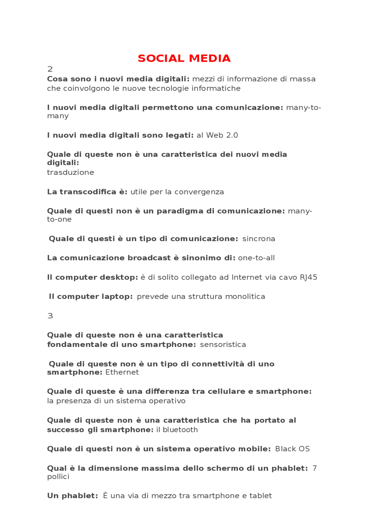 SOCIAL MEDIA Comunicazione Digitale e Marketing LM 59 Mercatorum ...