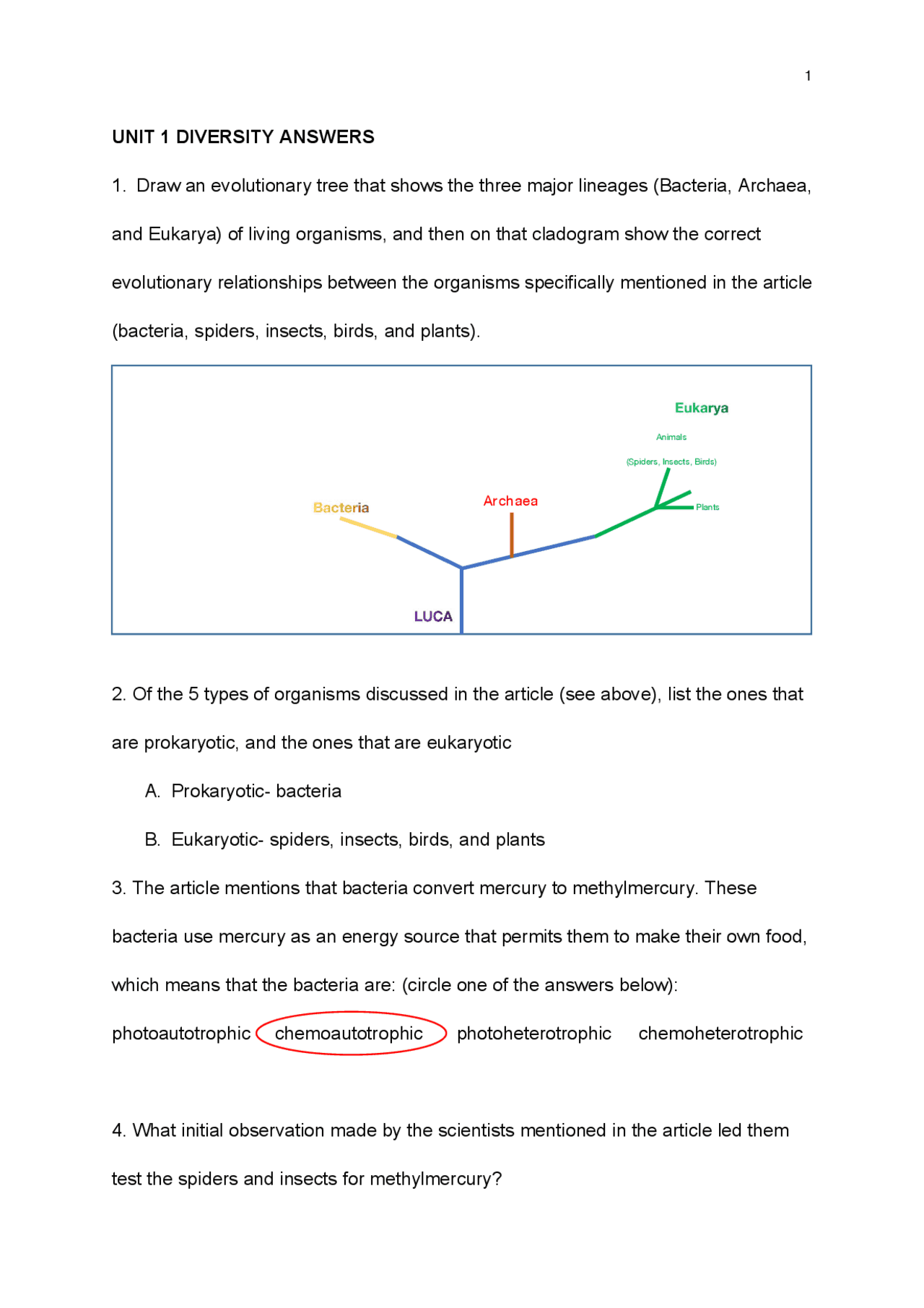 Biological Sciences Homework And Laboratory Activity Assignments
