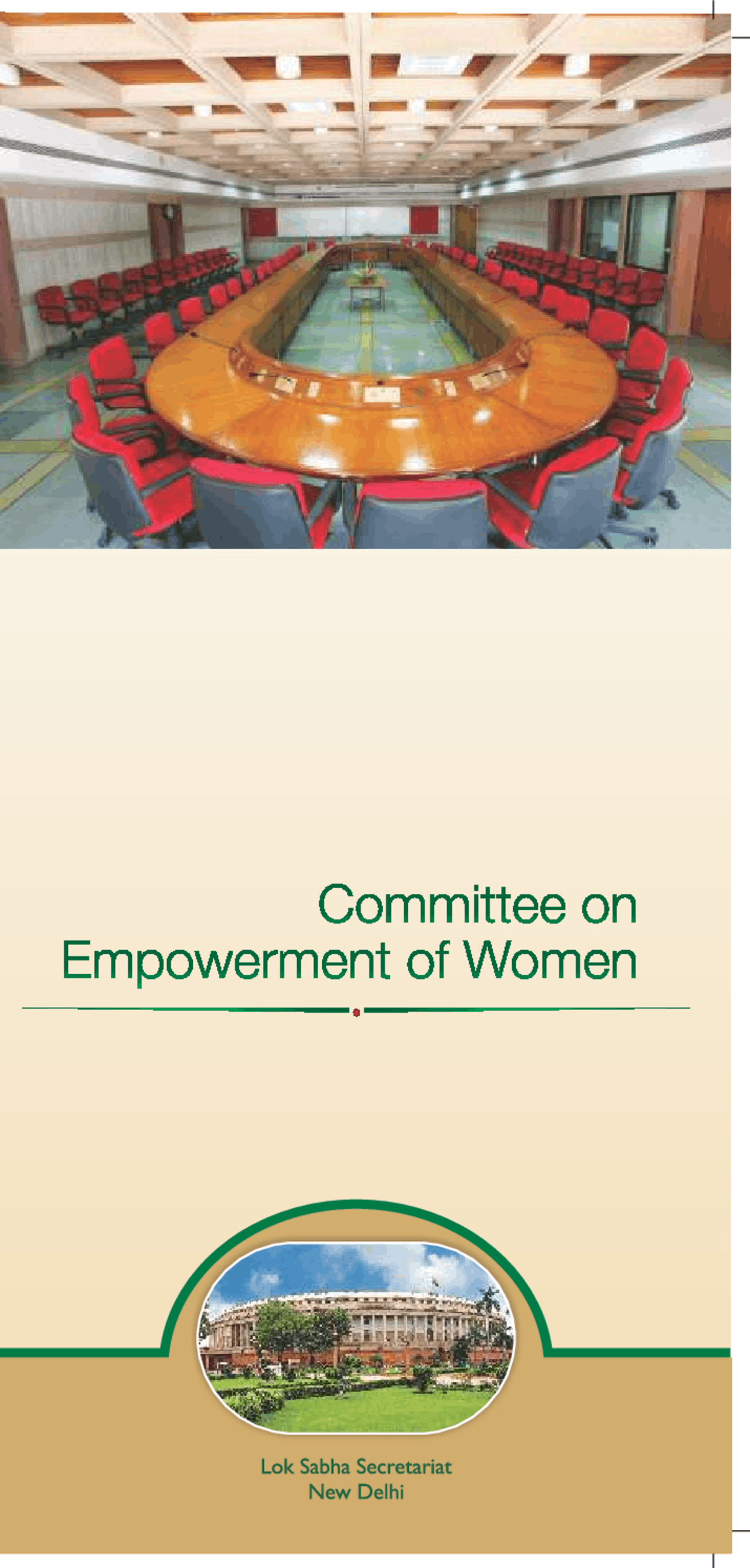 Committe on Empowerment of Women | Cheat Sheet Law | Docsity