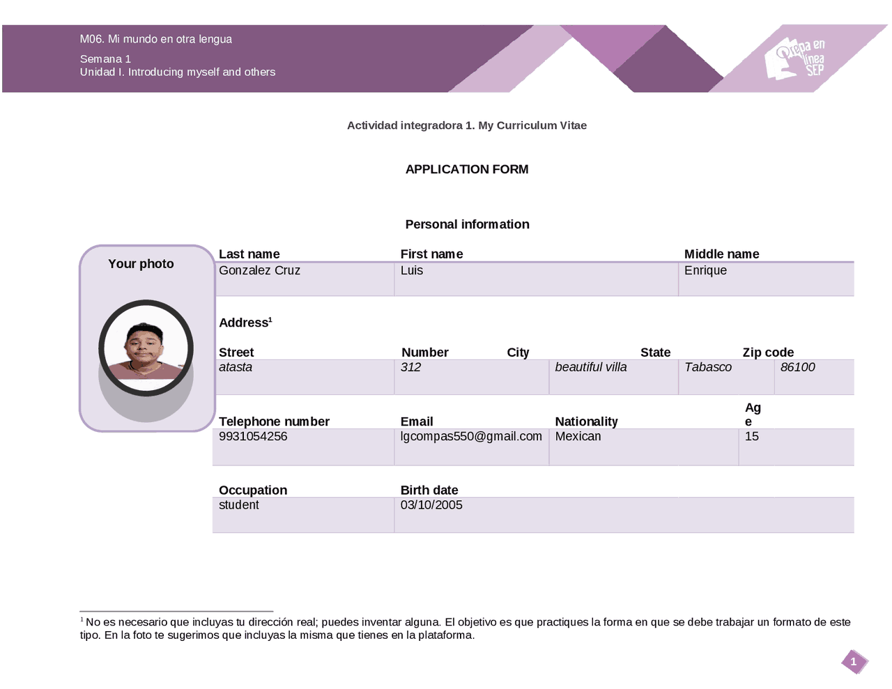 Modulo 1 Actividad Integradora Ejercicios De Matemáticas Docsity