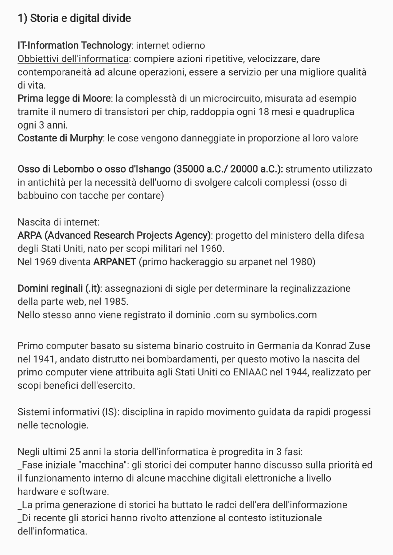Riassunto Abilitá Informatiche Schemi E Mappe Concettuali Di Elementi