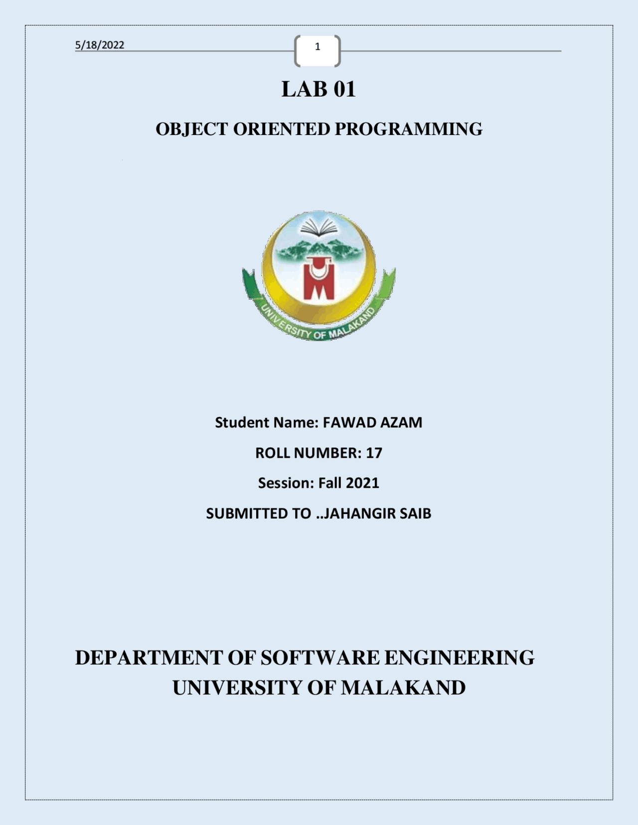 It Is The Object Oriented Programming First Lab Task In Python Lab 6145
