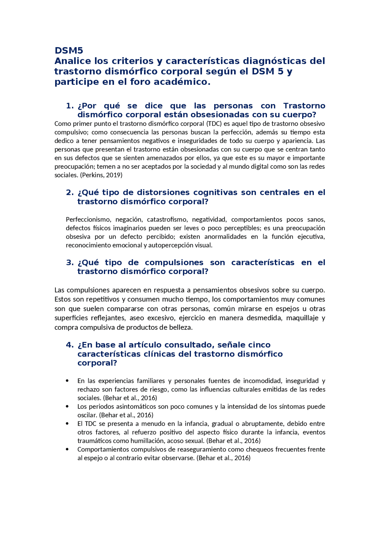 Foros Académicos Y Ensayos Resúmenes De Psicología Clínica Docsity