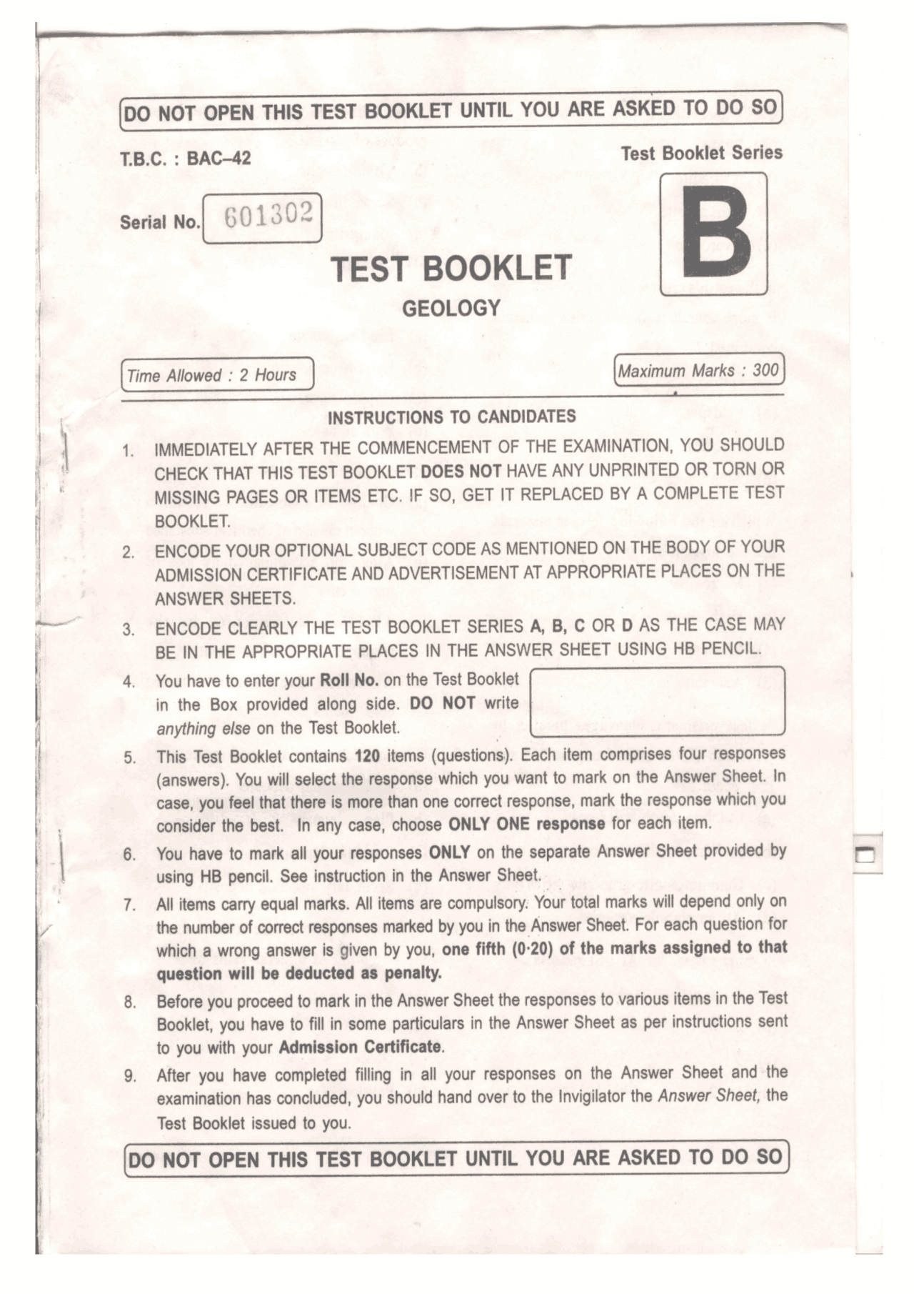 Geology Mcqs For Exam Assignments Engineering Geology Docsity