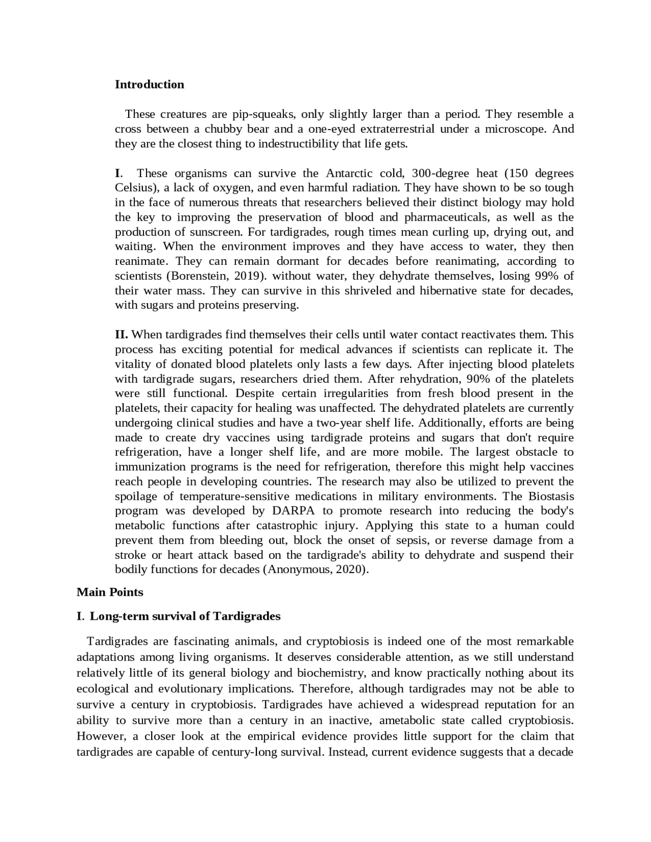 Outline Microbiology | Study Guides, Projects, Research Biology | Docsity