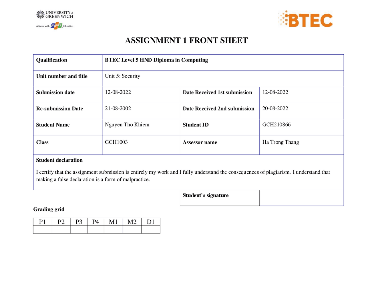 This is asm for security . it will help student understand more about ...