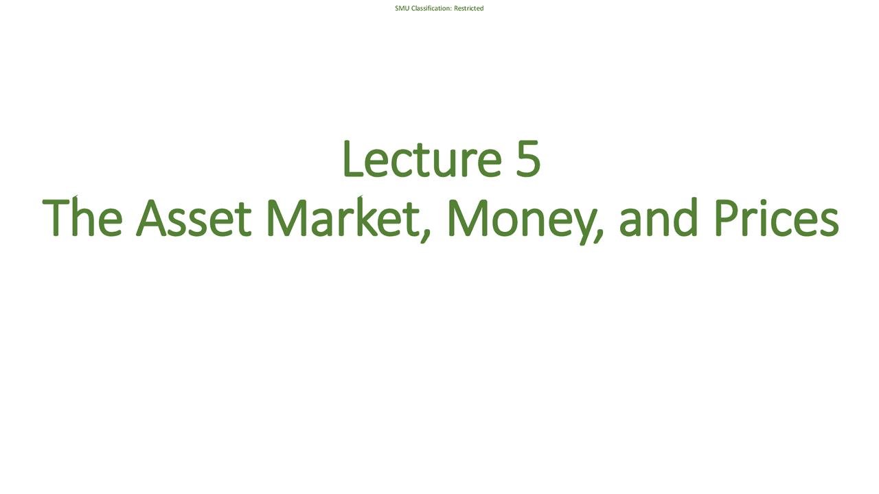 Econs112 Lecture Notes Lecture Notes Economics Docsity