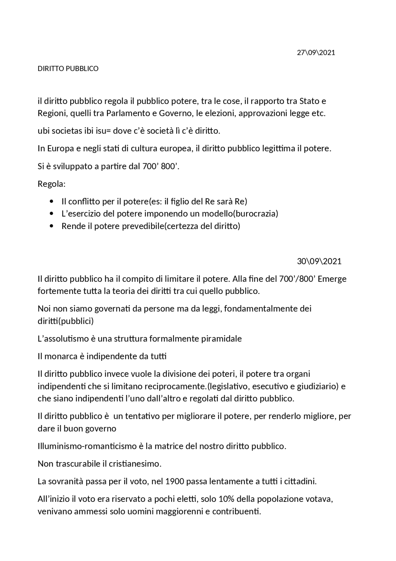 Istituzione Di Diritto Pubblico Schemi E Mappe Concettuali Di Diritto