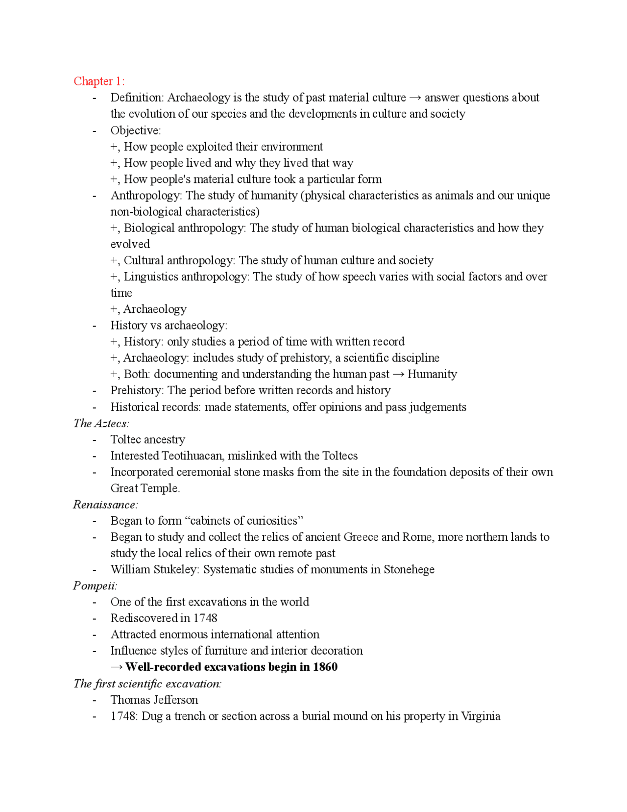 Textbook chapter 1's summary | Study notes Social Anthropology | Docsity