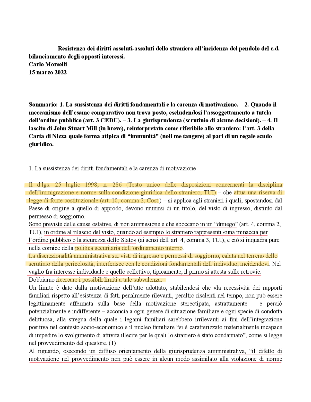 Appunti Presi A Lezione E Schemi Esercizi Di Biogiuridica Docsity