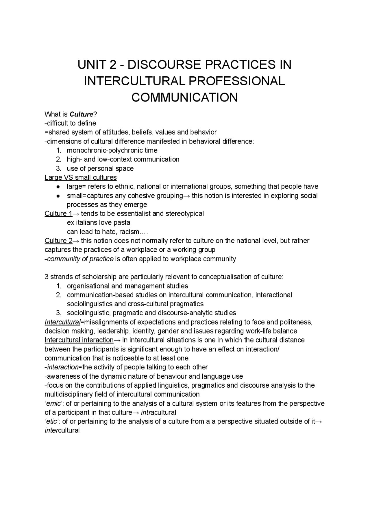 Discourse Practice In Intercultural Professional Communication