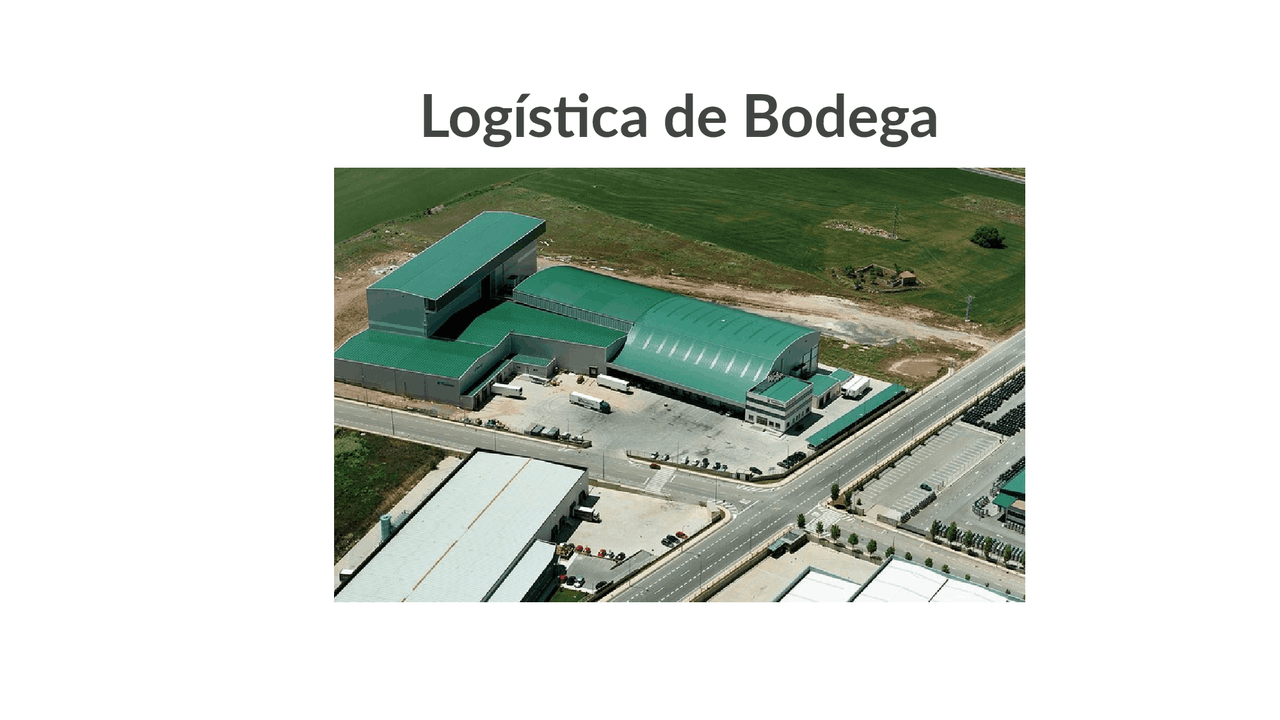 Logística de Bodegas | Diapositivas de Fundamentos de Administración y ...