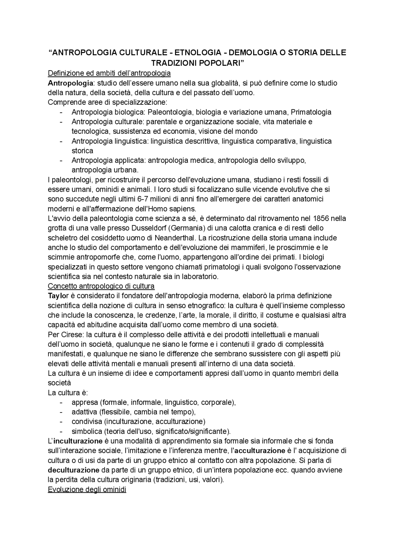 Anatomia Umana Appunti Completi Appunti Di Anatomia Docsity