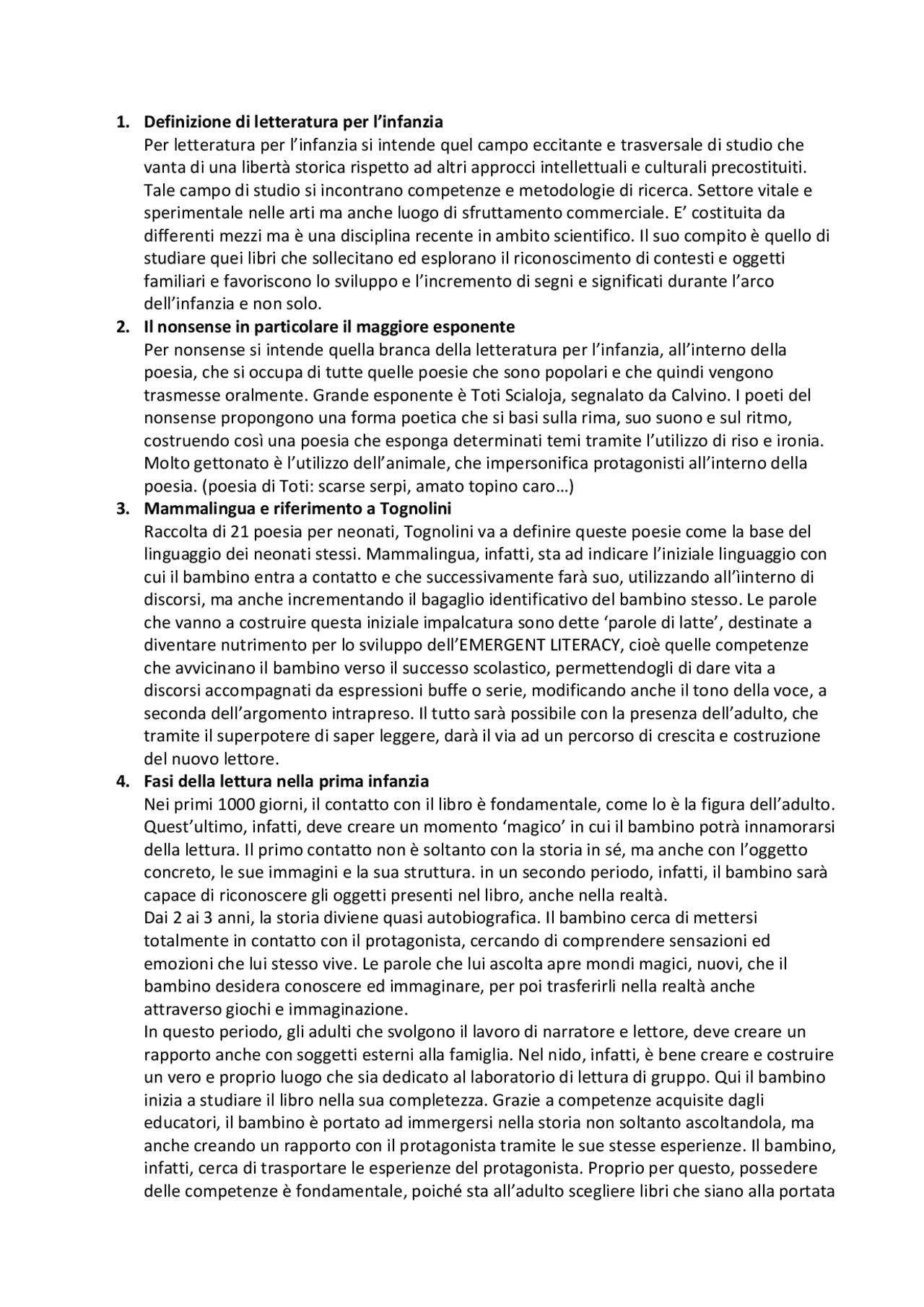 Domande E Risposte Più Gettonate Dellesame Di Letteratura Per L