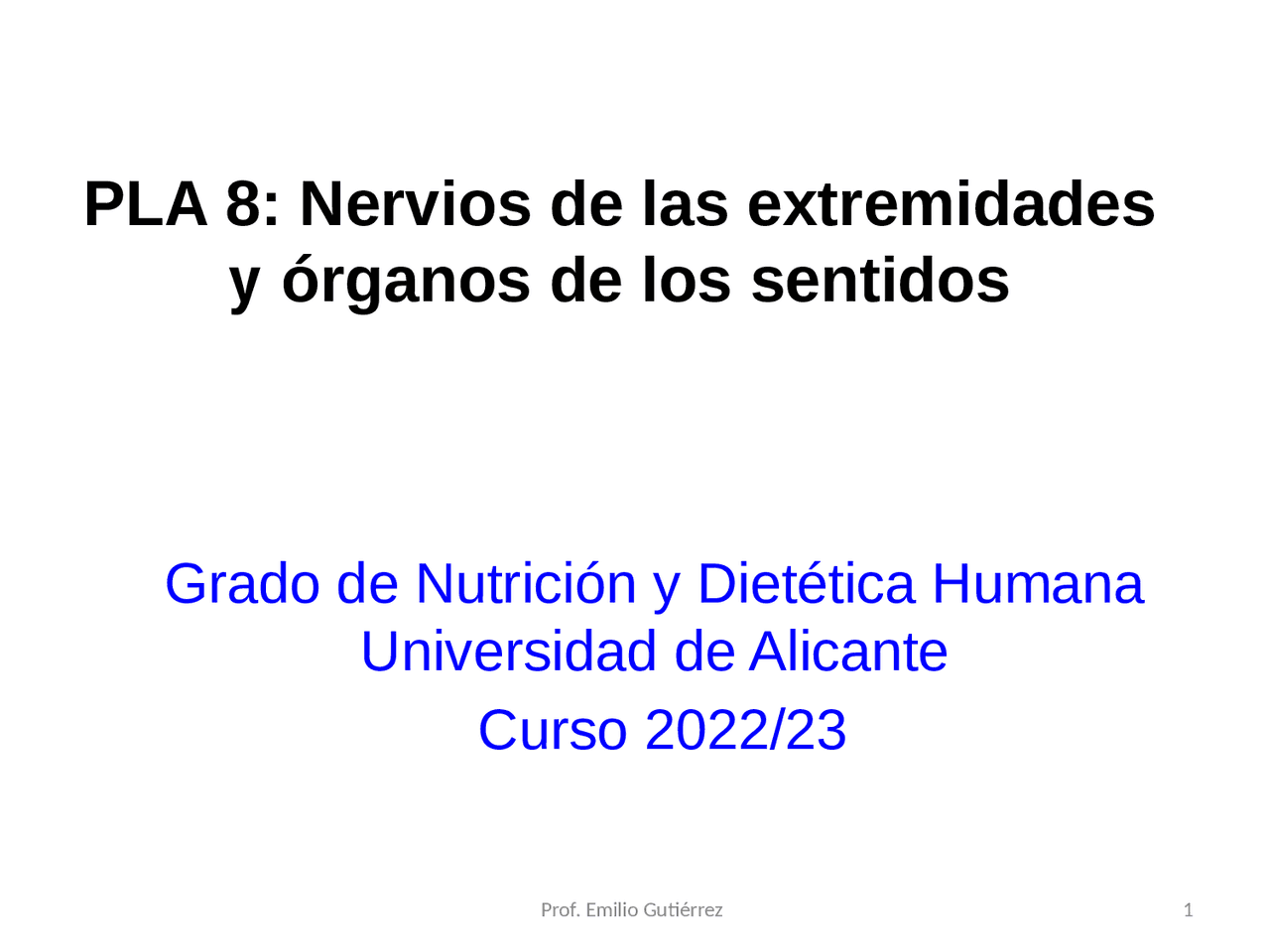 Temas De Anatomia Diapositivas Diapositivas De Anatomía Docsity