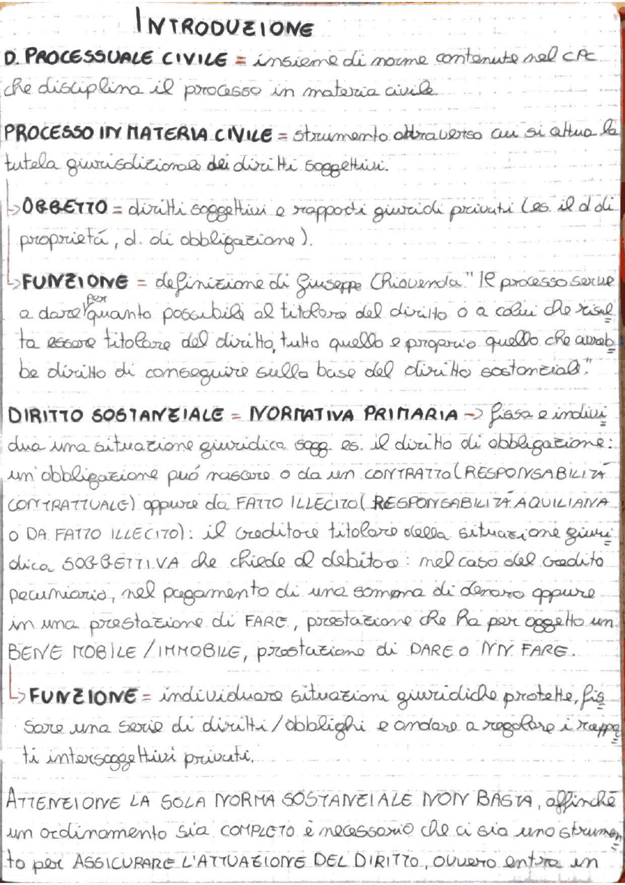 Appunti E Slide Diritto Processuale Civile 1 Parte Appunti Di Diritto
