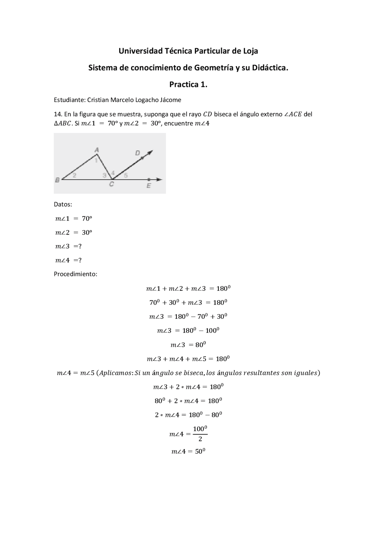 Resolucion De Ejercicios De La Practica 1 Ejercicios De Geometría