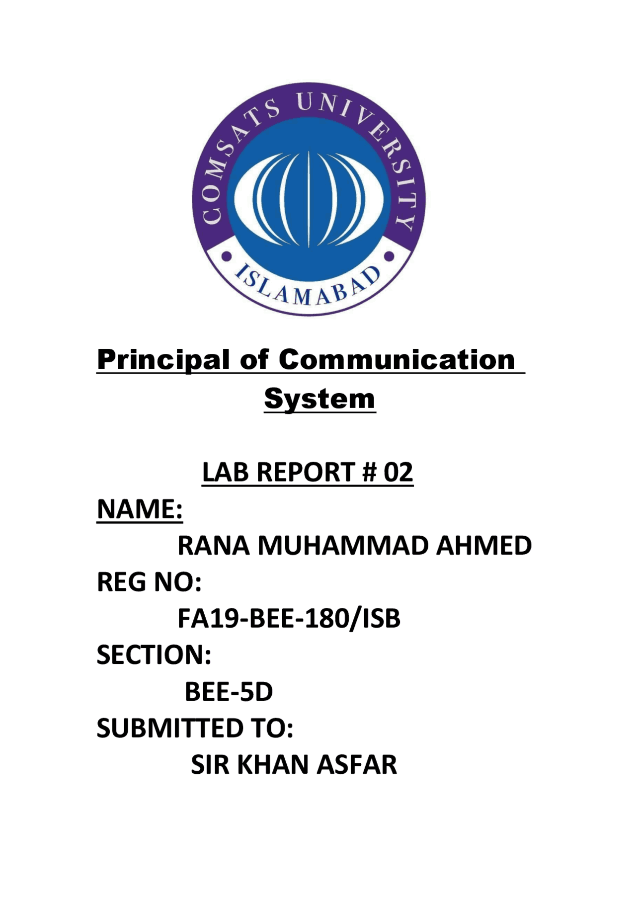Voltage Control Oscillator on LabVolt: VCO-LO and VCO-HI | Lab Reports Analog Communication ...