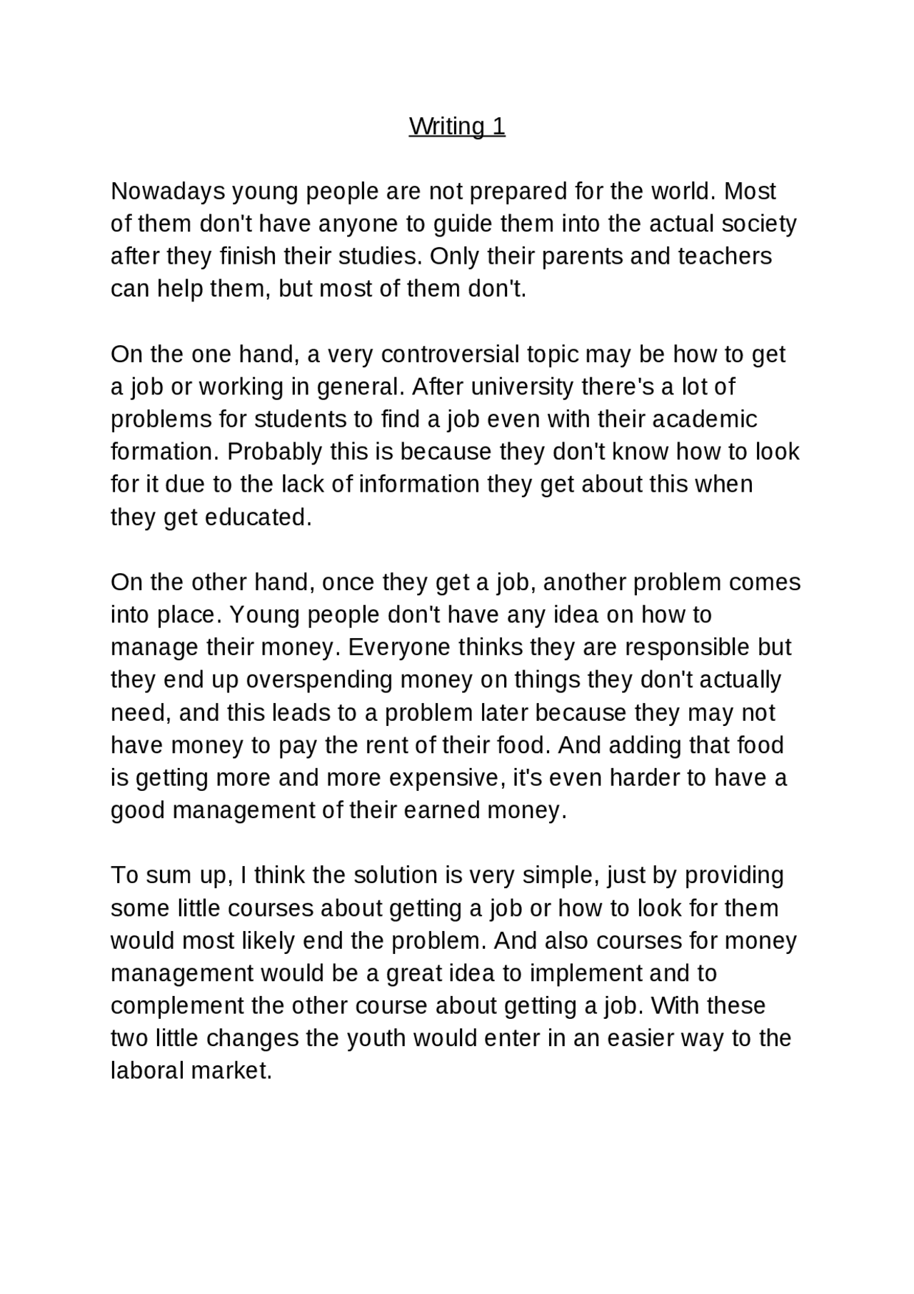 Writing de nivel c1 todos con un 10 de nota | Ejercicios de Inglés ...