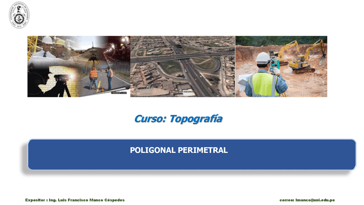 Topografía básica 1y2 | Diapositivas de Topografía | Docsity