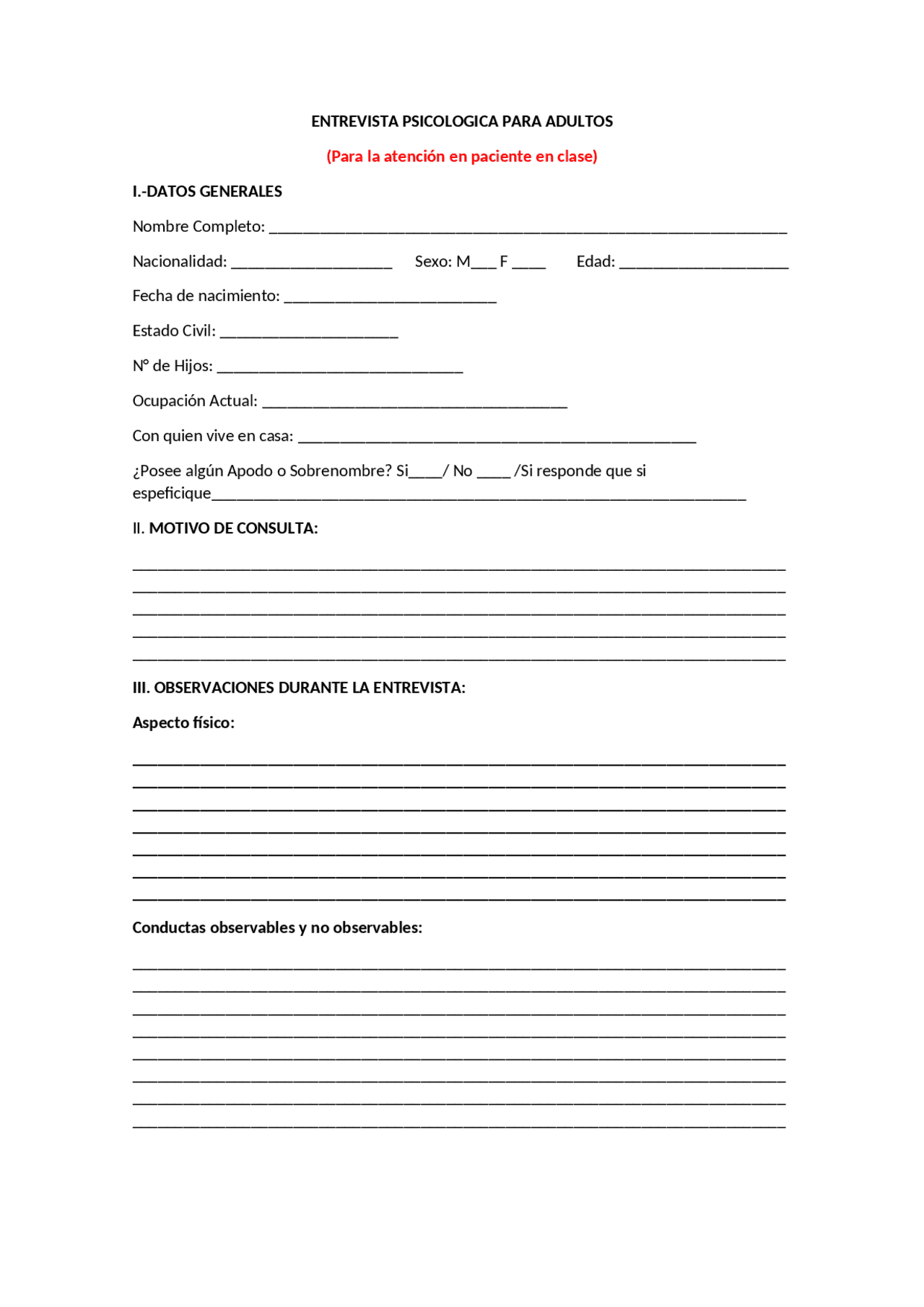 Modelo de entrevista | Resúmenes de Técnicas en Entrevistas de Trabajo ...