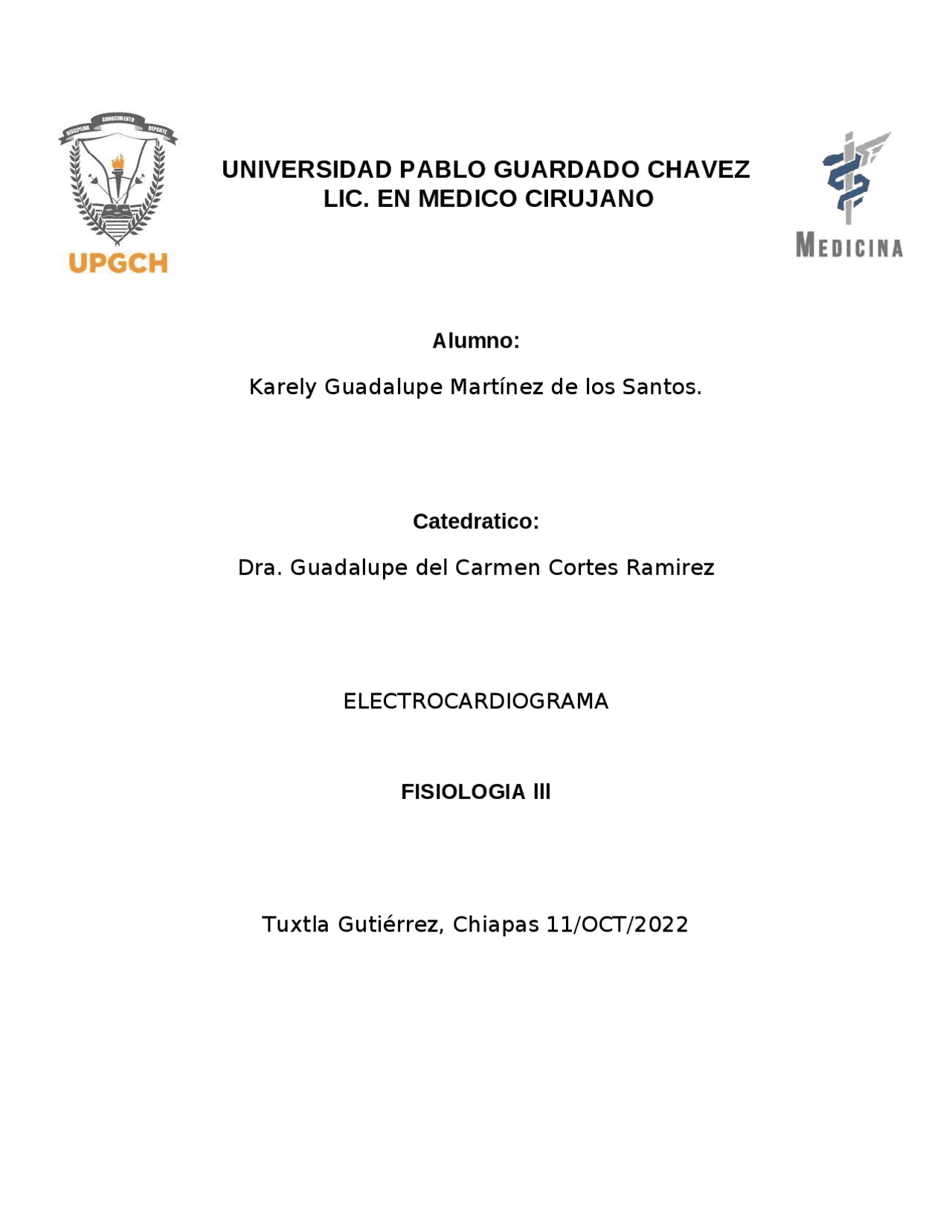 Todo Sobre Electrocardiograma Resúmenes De Fisiología Humana Docsity